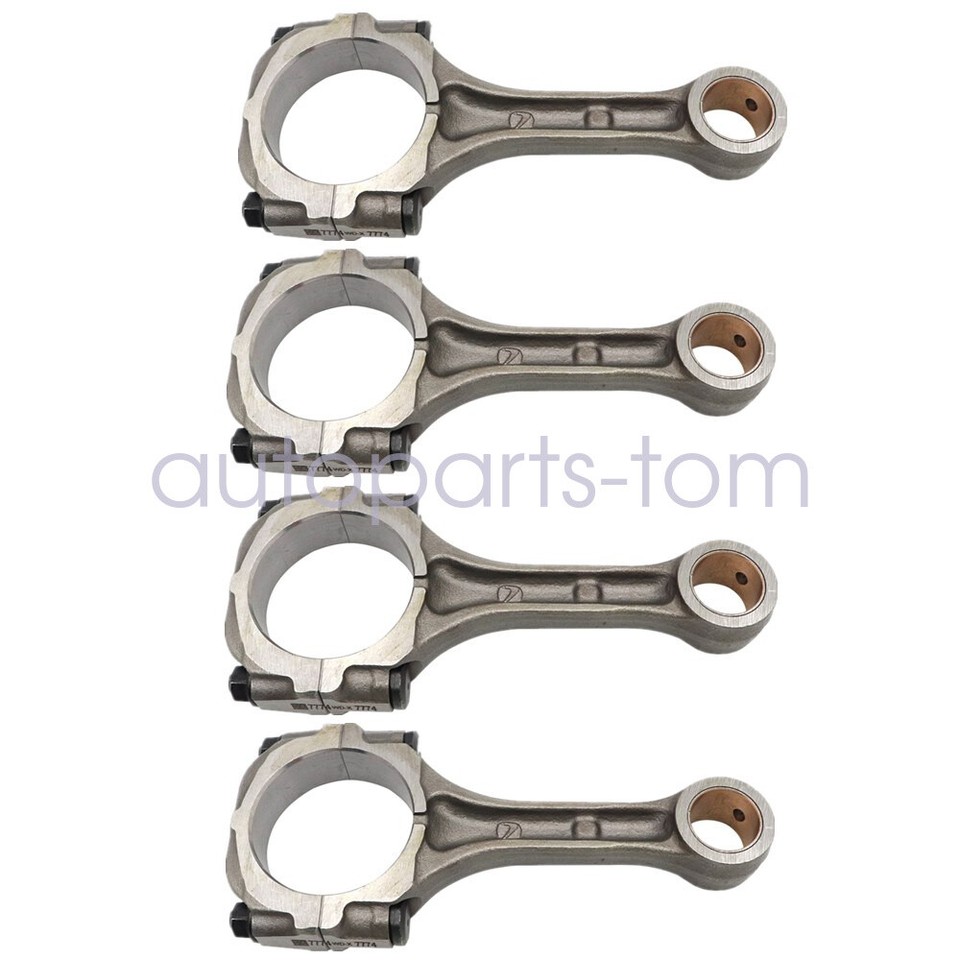 4PCS NEW Connecting Rod 12100AA310 For 85-12 Subaru Impreza Legacy ...