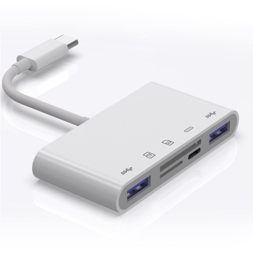 Laptop Converter Multiport Splitter USB 3.0 Type-C Hub Expander OTG ...