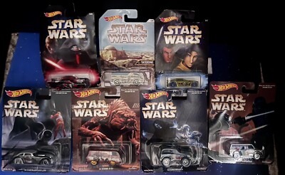 Hot Wheel STAR WARS, Assorted Lot of 7 | eBay