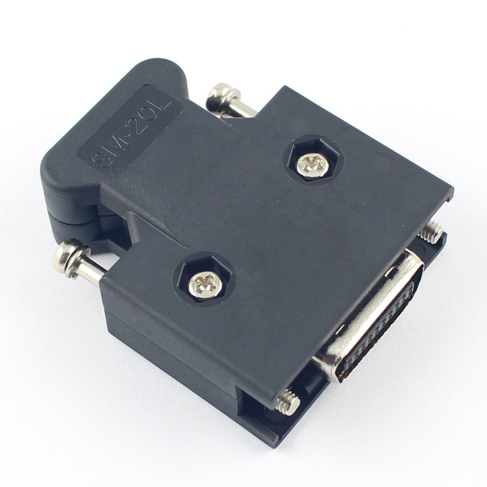 1Pcs SCSI 20 Pin 20P MDR Male CN Wire Mount Plug Drive Connector For ...