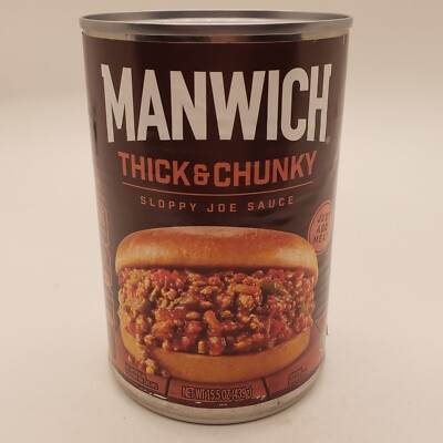 2 Cans Manwich Thick & Chunky Sloppy Joe Sauce 15.5 Oz Can EXP 2026 | eBay