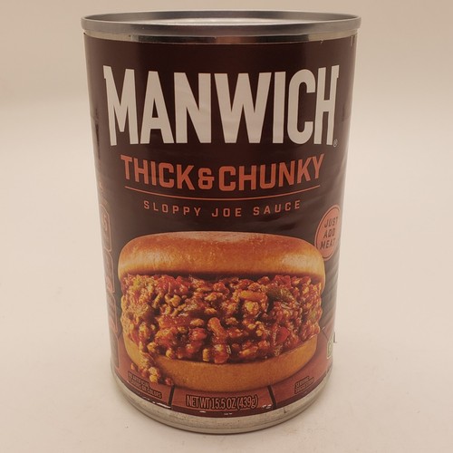 6 Cans Manwich Thick & Chunky Sloppy Joe Sauce 15.5 Oz Can EXP 2026 | eBay