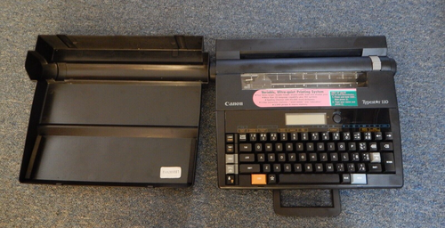Canon Typestar 110 Portable Electronic Typewriter Word Processor with ...