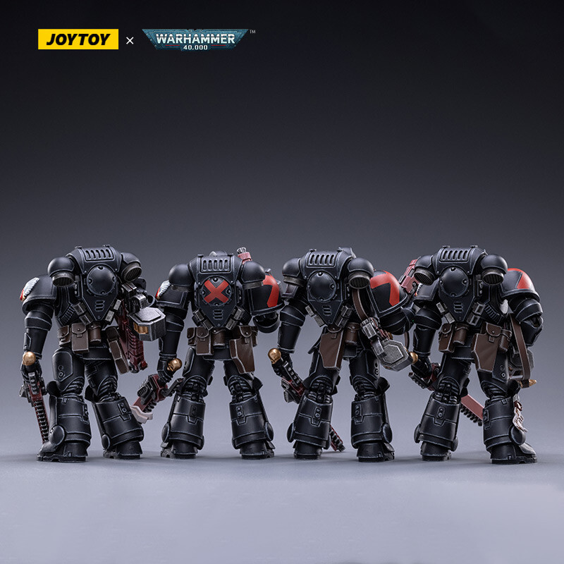JOYTOY Warhammer 40k Blood Angels Death Company Intercessors 1:18 ...