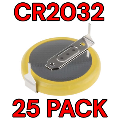 [25 Pack] CR2032 Save Battery for Nintendo NES SNES Super Nintendo N64 ...