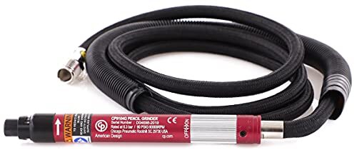 Chicago Pneumatic CP9104Q 1/8 Inch (3 mm) Air Pencil Die Grinder, 0.05 ...