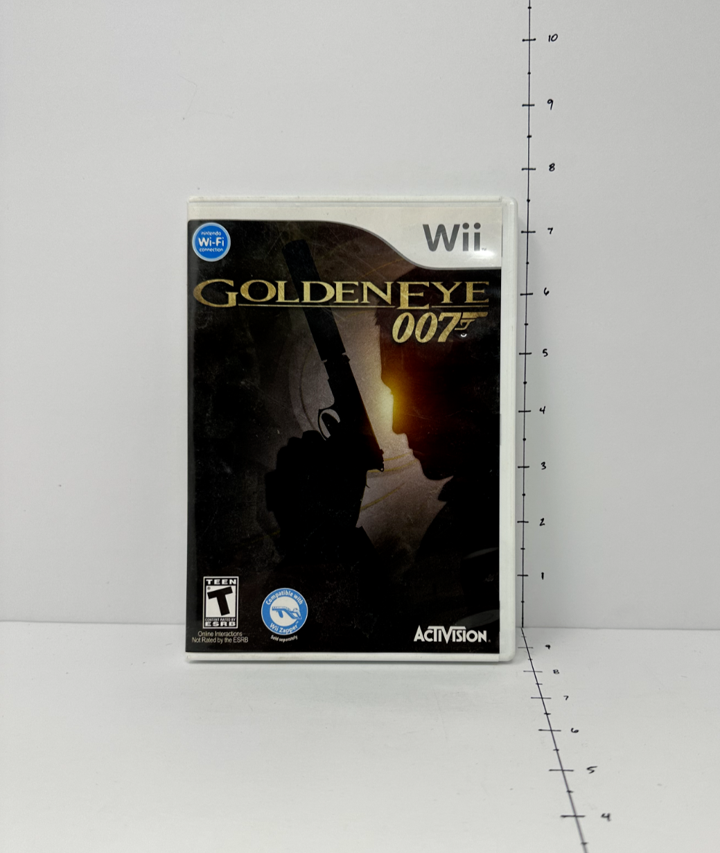GOLDENEYE 007 (2010; James Bond) [Nintendo Wii] - GAME, CASE, MANUAL ...