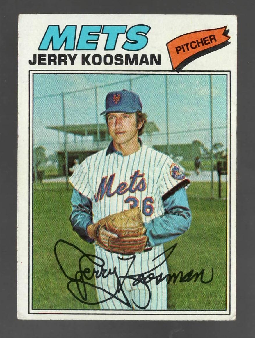 1977 Topps Jerry Koosman New York Mets #300 Good (slight crease) | eBay