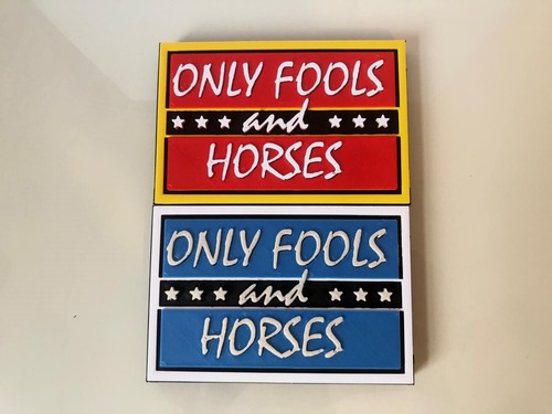 Only Fools and Horses Display Collectible Logo Text Memorabilia Stand ...