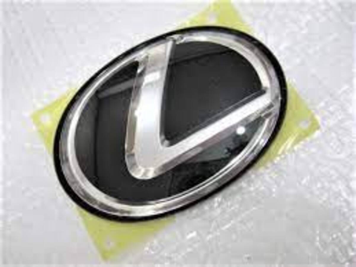TOYOTA LEXUS GENUINE OEM ES350 RC300/350 IS250/300 REAR BLACK EMBLEM ...