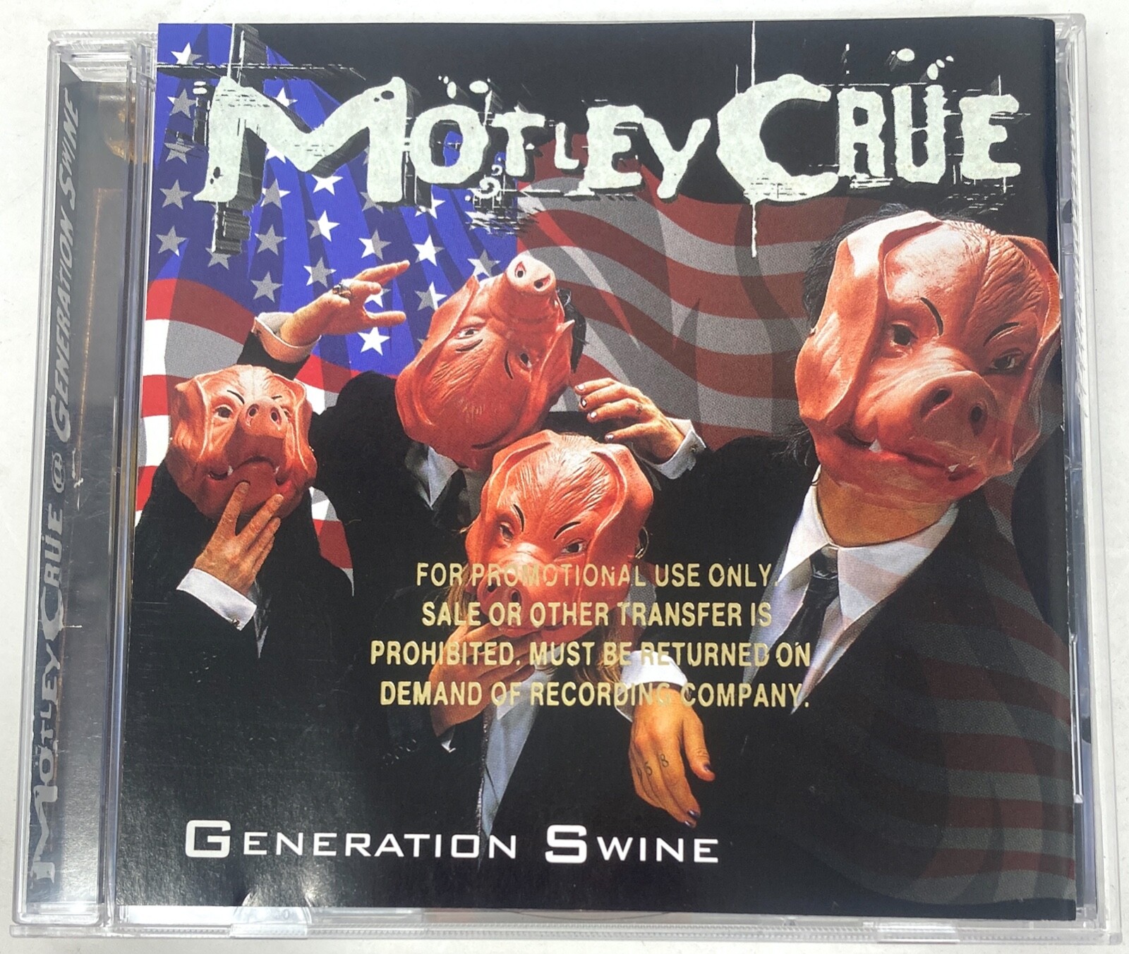 Generation Swine [Clean] [Edited] by Mötley Crüe (CD, Jun-1997, Elektra ...