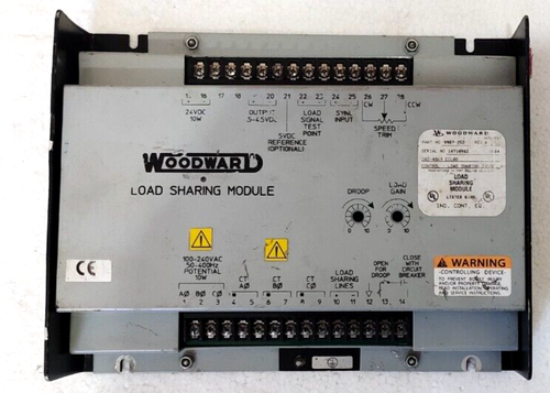 WOODWARD LOAD SHARING MODULE PARTNO: 9907-252 REV: A FAST SHIPPING | eBay