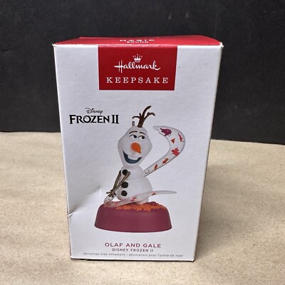 2022 Hallmark Disney Frozen 2 Olaf And Gale Ornament Used | eBay