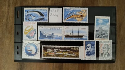 TAAF TIMBRES ANNEE COMPLETE 2004 YT N° 384-403 COMPRIS BF10-11-12 NEUVE ...
