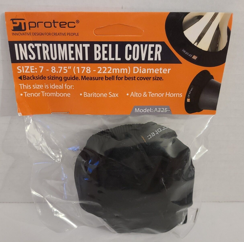 Protec A325, Instrument Bell Cover, 7-8.75" Tenor trombone Baritone Sax ...