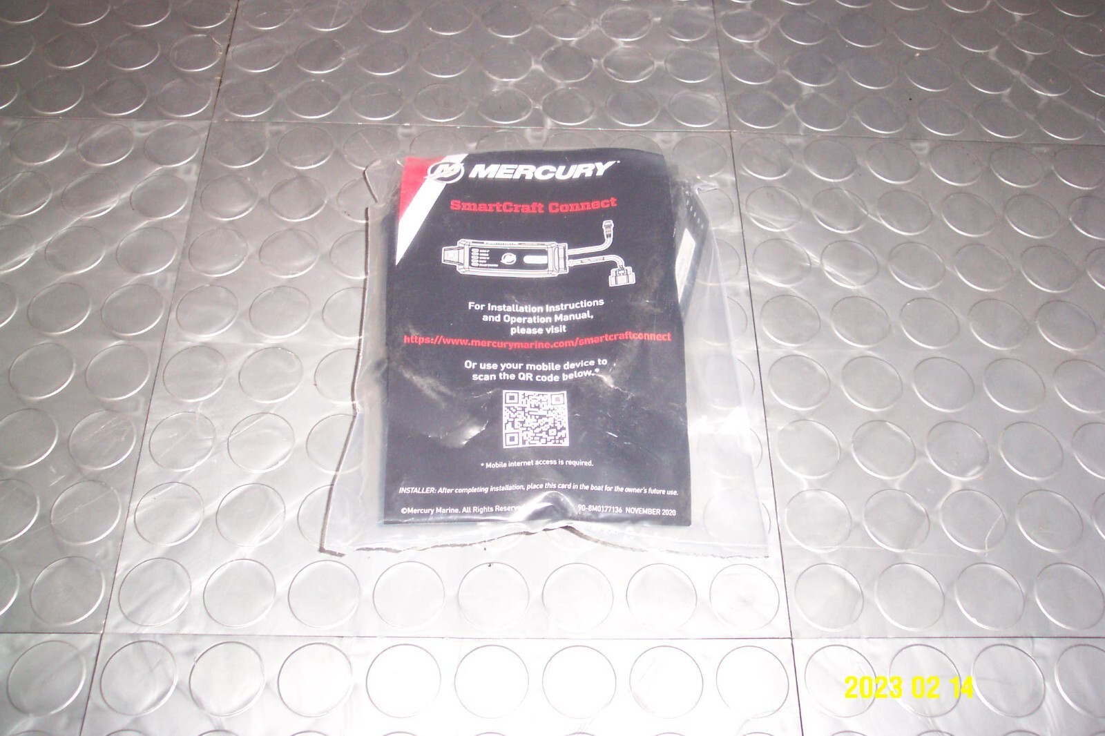 Mercury NMEA Smart Craft Connect Module Single Engine Under Dash PN 98 ...