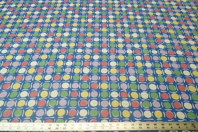 Jack Prince Design Retro Chintz 70's Interior Fabric Design Multi-Color ...