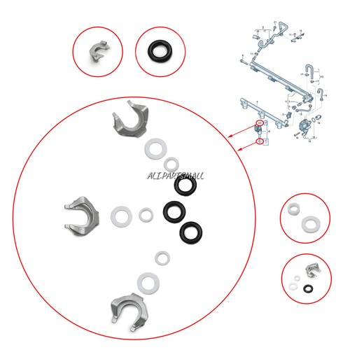 Fuel Injector O-Ring Seal Kit Fit For 3.6L 03H198149 95511091000 | eBay