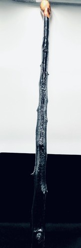 Vintage Irish Blackthorn Shillelagh Walking Stick Cane 36 Inch Brass ...