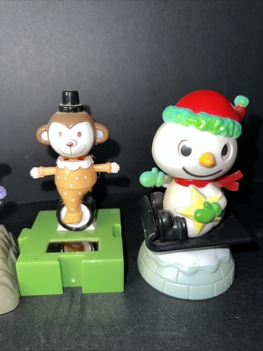 Lot Of 4 Vintage Solar Powered Dancing Toys. Flamingo, Monkey ...