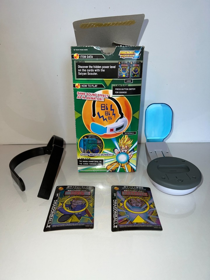 Bandai Funimation Dragon Ball Z Super Saiyan Scouter Blue Lens with 2 ...