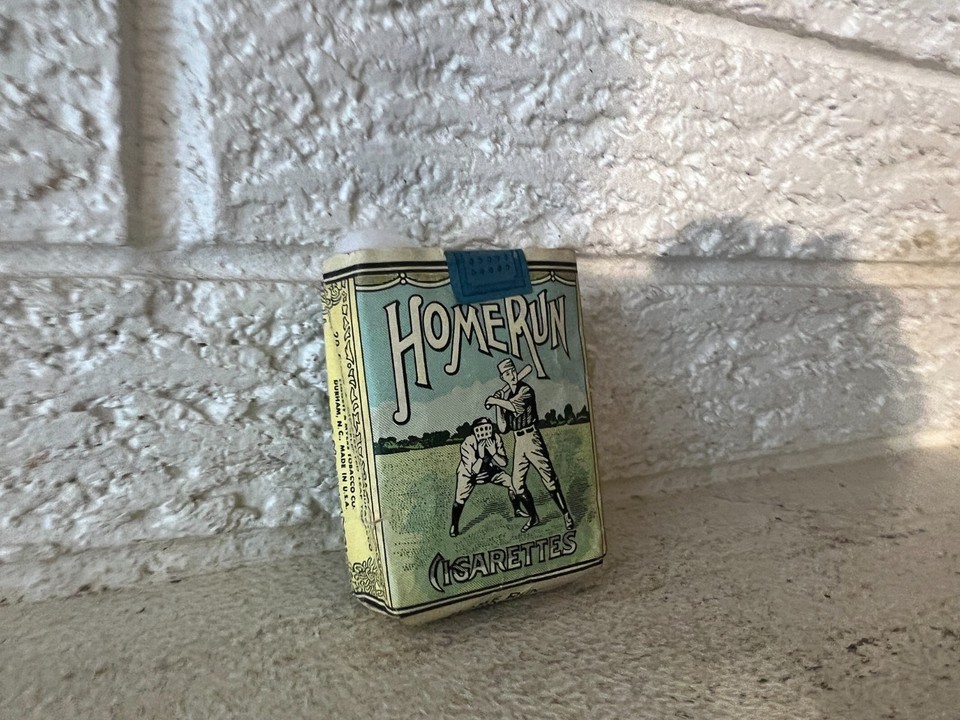 Vintage "Homerun" Home run Cigarette Empty Pack "Liggett & Myers " N.C ...