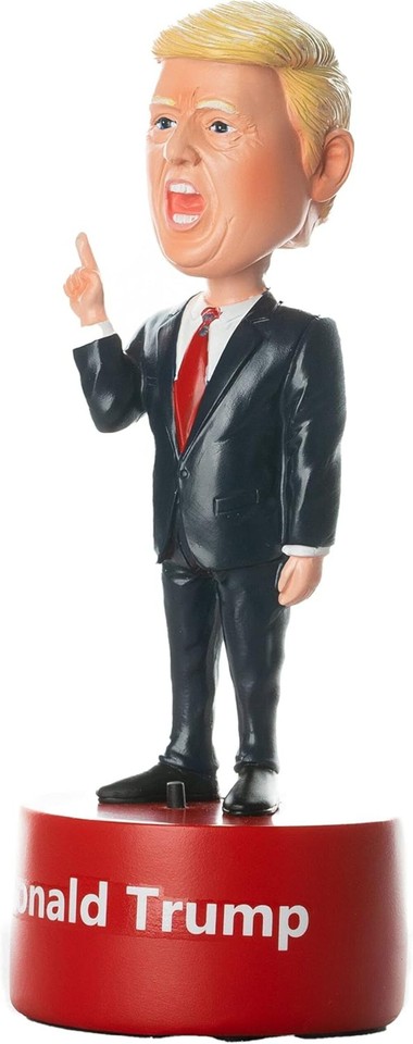 Donald Trump Bobblehead - Talking Bobble Head with Audio Lines, Iconic ...
