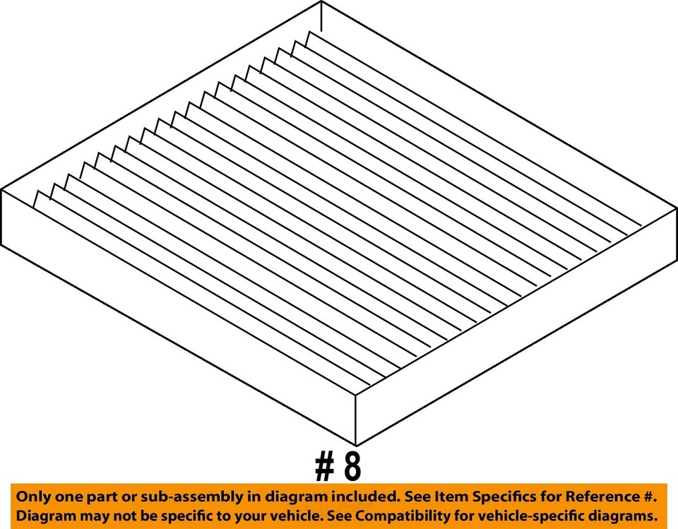 KIA OEM 17-18 Sportage-Cabin Air Filter 97133D3200 | eBay