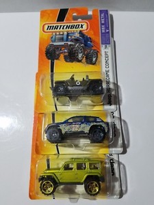 MATCHBOX JEEP RESCUE #76, JEEP COMPASS #72, HURRICANE CONCEPT #58 LOT ...