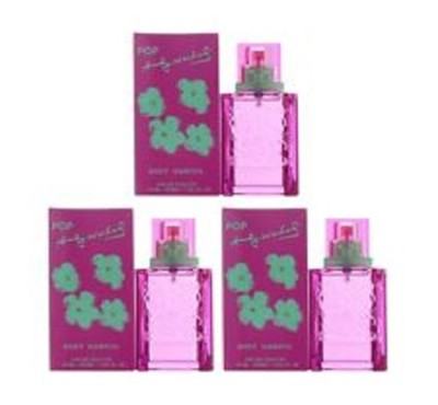 Pop Pink by Andy Warhol for Women Combo Pack: EDT Spray 3oz. (3x 1oz ...