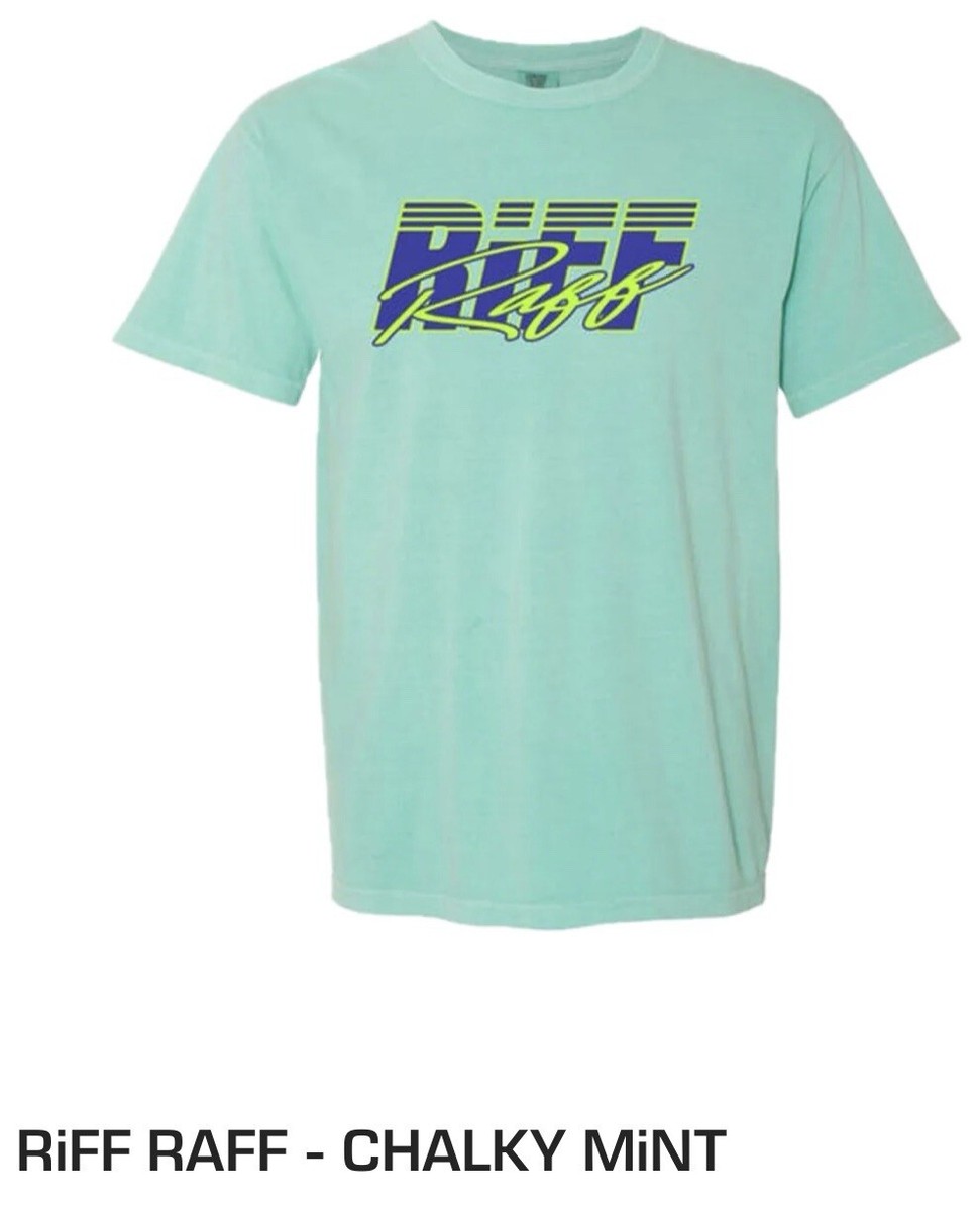 Riff Raff Shirts One Of A Kind (Men's L) REUSE! Riff Raff Broom Flyer