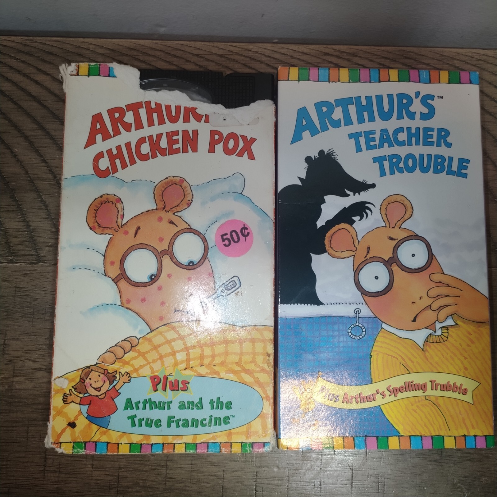 Vintage Arthur VHS Cassette Tapes from PBS Kids Lot Of 8 | eBay