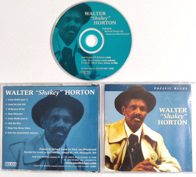 Walter 'Shakey' Horton - Live HDCD USA 1999 NM/EX Harmonica Blues ...