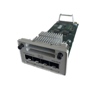 RF- Cisco C9300-NM-4G Catalyst 9300 4 x 1GE Network Module | eBay