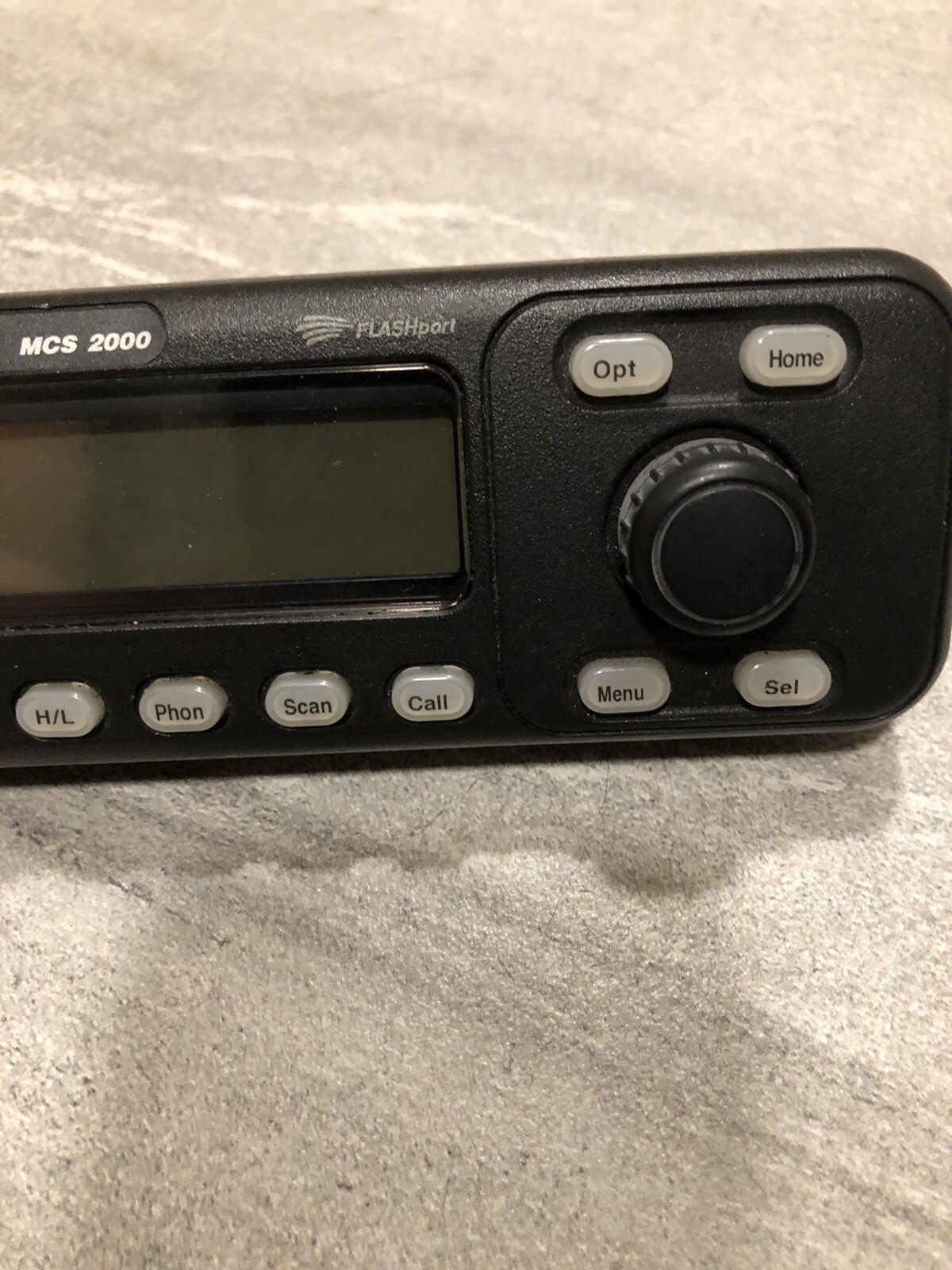 Motorola MCS2000 flashport Control Head model II 2 radio | eBay