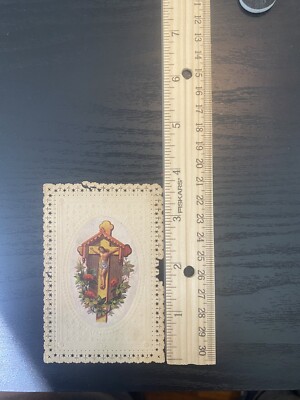 Antique Catholic Prayer Card Religious Collectible 1890's Holy Card ...