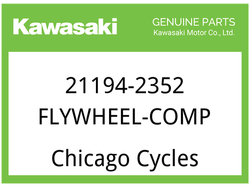 Kawasaki OEM Part 21194-2352 FLYWHEEL-COMP | eBay