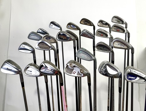 Wholesale Lot of 24 Golf Clubs - Right Handed -Assorted Irons and ...