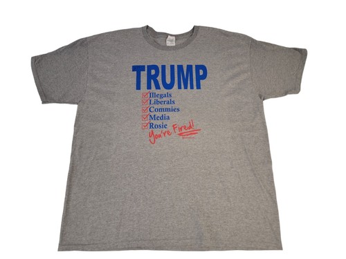 Donald Trump The Apprentice YOU'RE FIRED T Shirt NBC Hit Tv Show MAGA ...
