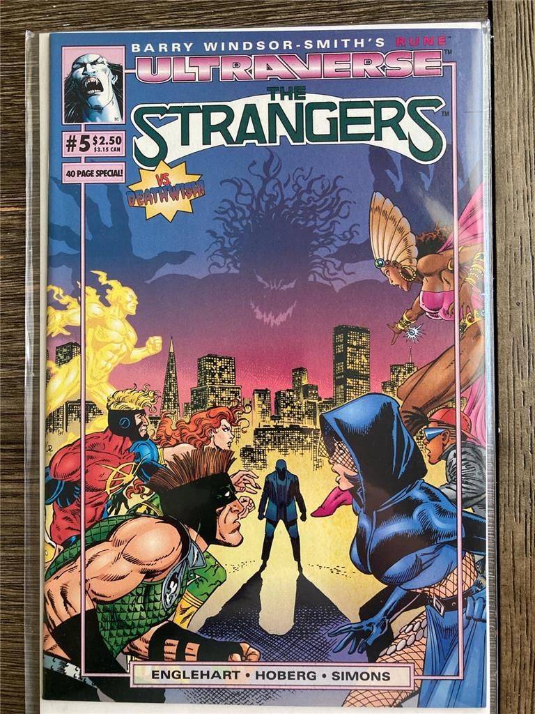 Malibu Comic Book Ultraverse The Strangers (1993 series) #5 | eBay