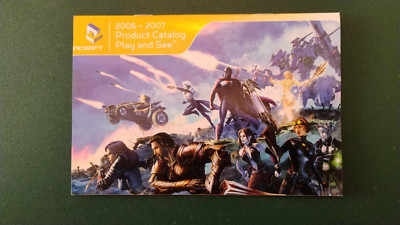 NCSOFT 2006-2007 Product Catalog PC Computer Games Promo Insert w ...