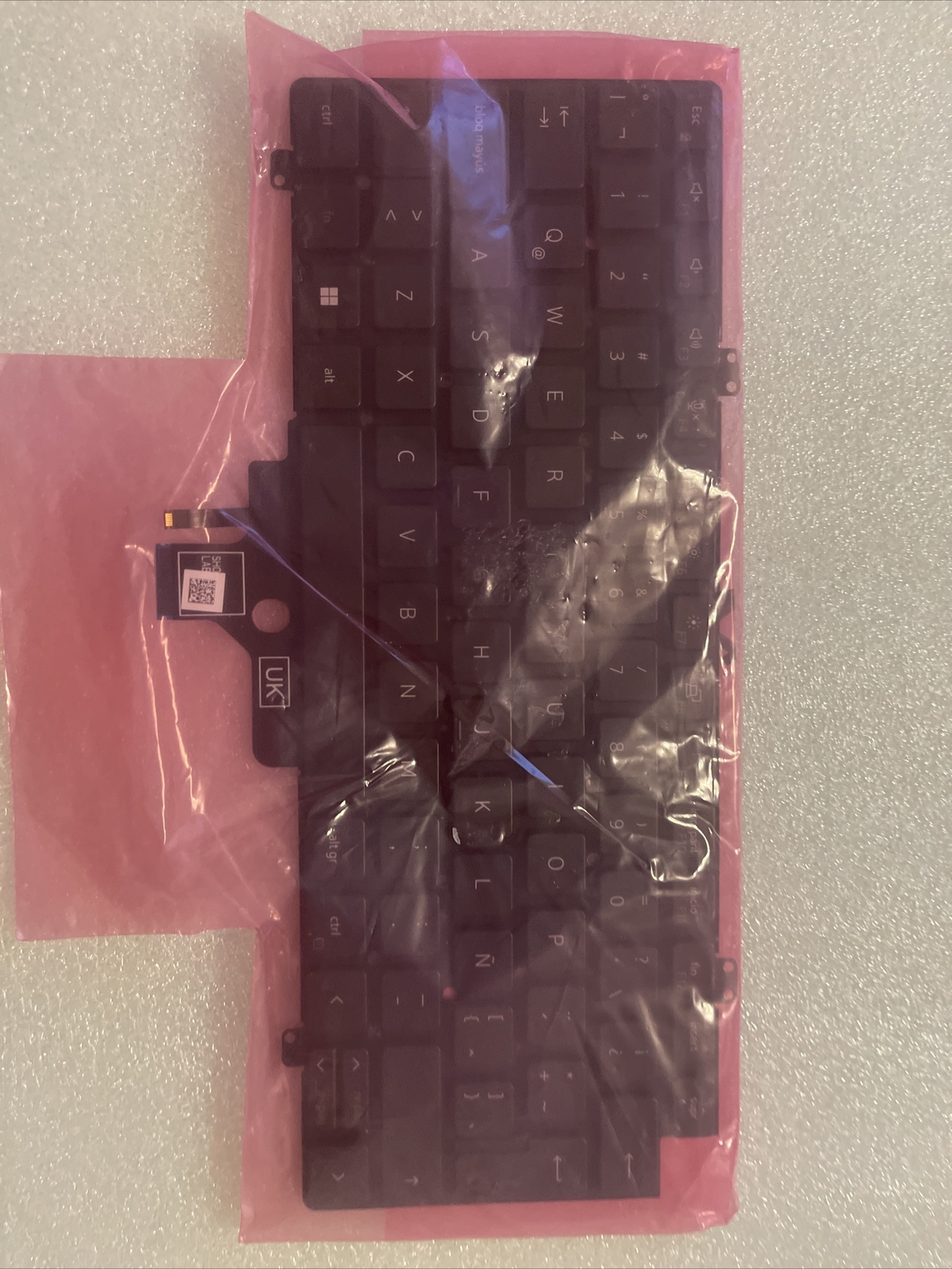 Genuine DELL latitude 5420 7420 7520 BACKLIT Spanish Latin Keyboard ...