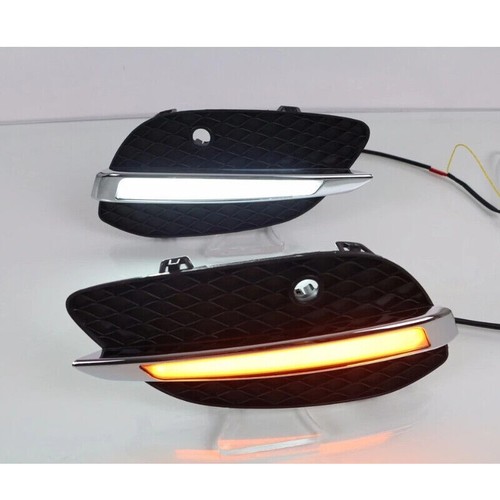 2Pcs Bumper Daytime Light Turn signal Fog Lamp For Mercedes-Benz GLC ...