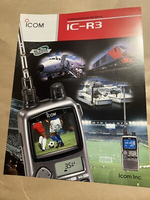 Icom IC-R3 ORIGINAL SALES BROCHURE | eBay Australia