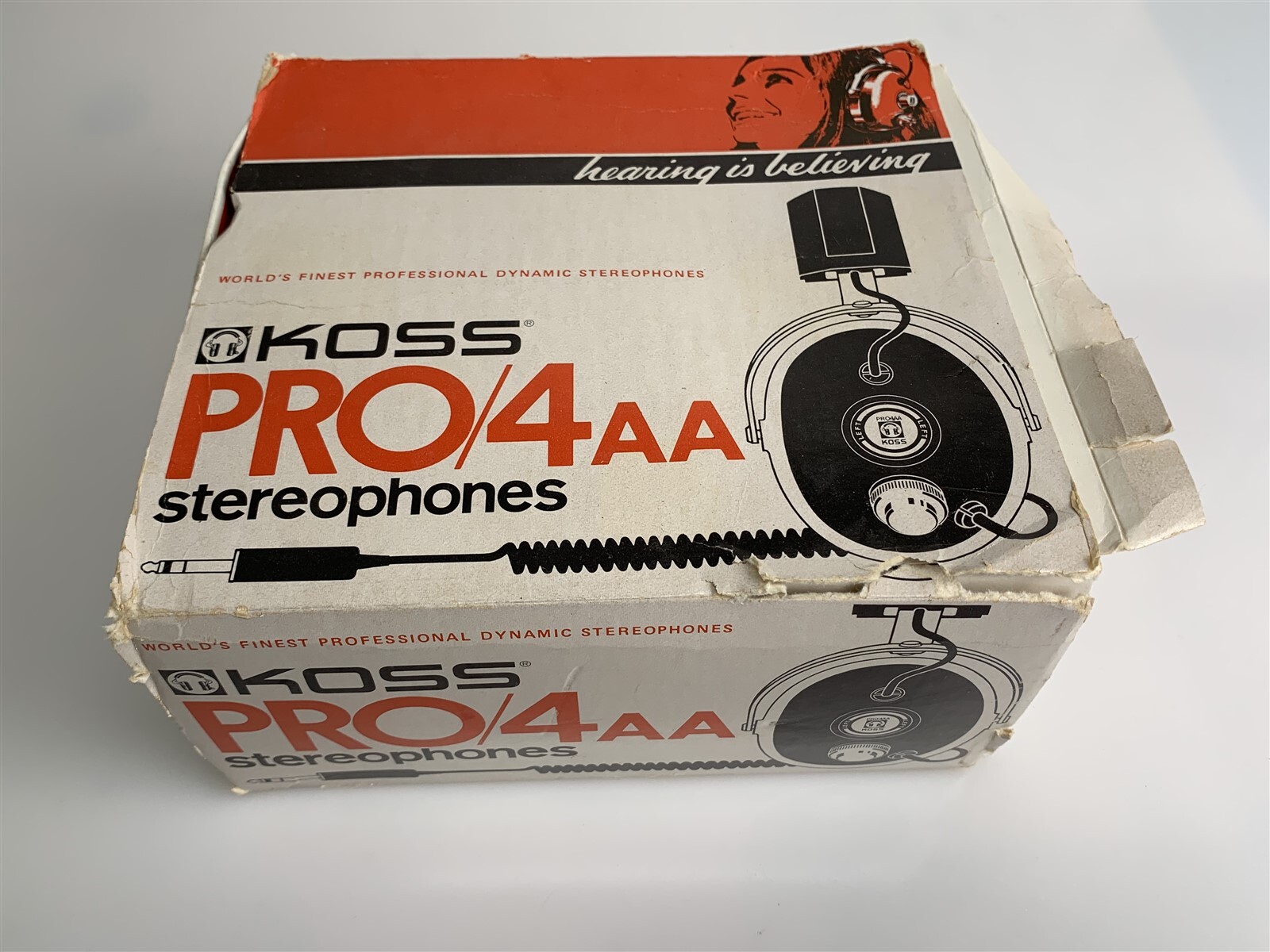 Koss PRO4AA Headband Headphones - Beige for sale online | eBay