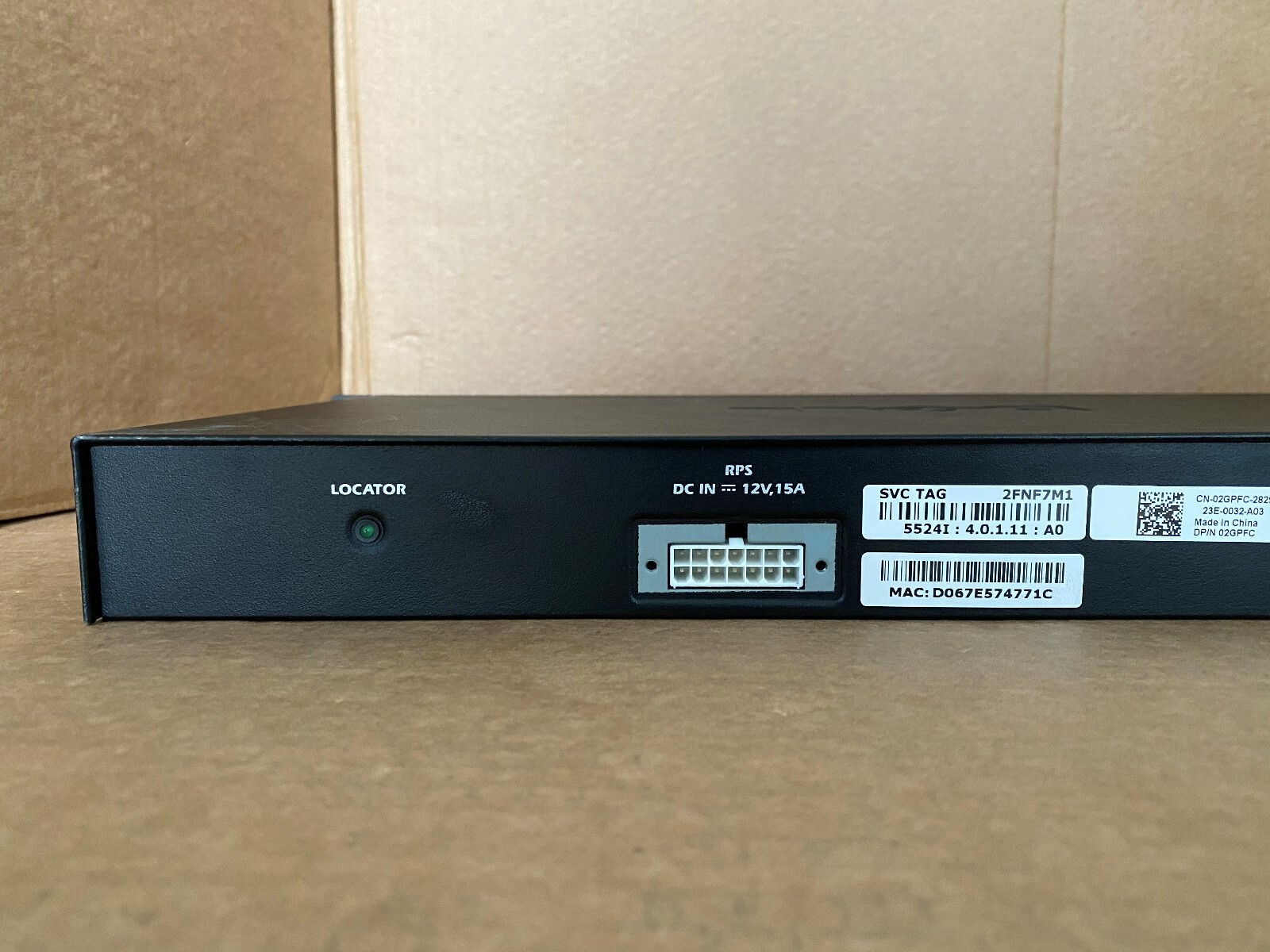 Dell PowerConnect 5524 with Brackets Dell 5524 Managed Gigabit Switch ...