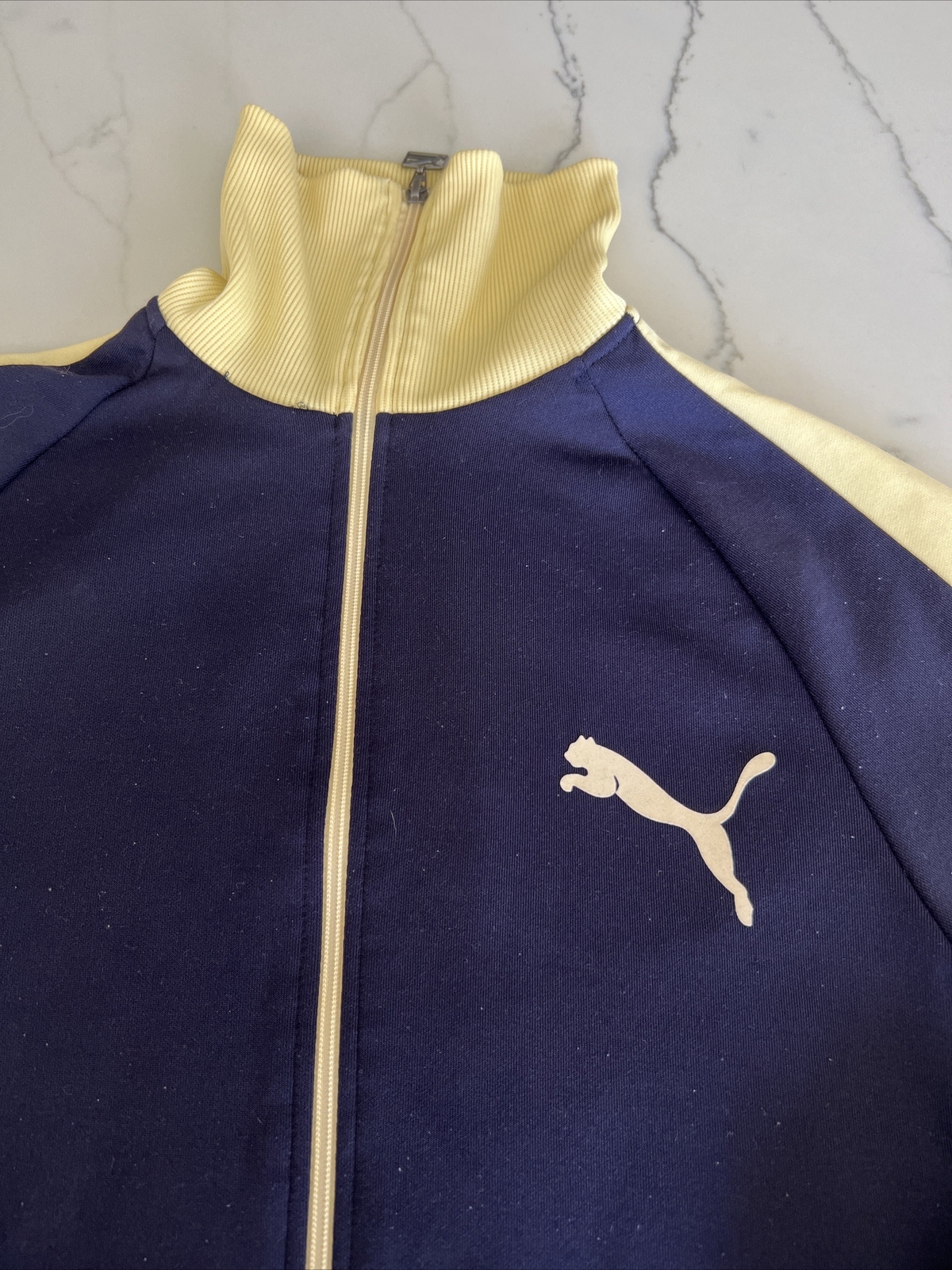 Vintage Puma Tracksuit Jacket Retro Jersey Zip-up Log… - Gem