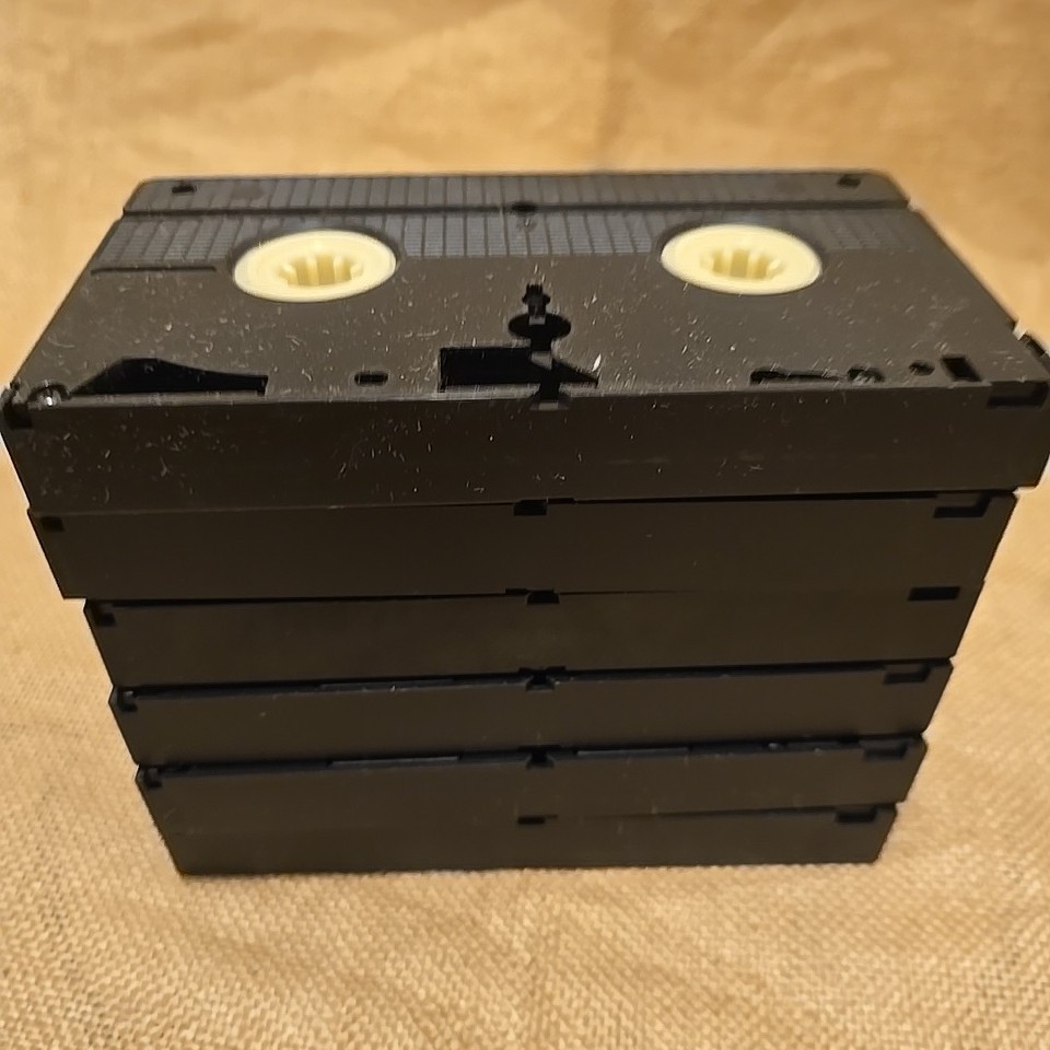 Castle Cartoons 6 VHS 1980s Donald Duck Woody Woodpecker Casper Mickey ...