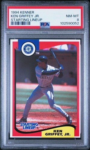 1994 KENNER STARTING LINEUP KEN GRIFFEY JR. PSA 8 | eBay