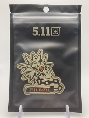 *BRAND NEW* 5.11 TACTICAL CHAIN MACE PATCH SKULL MACE HOOK BACKING | eBay